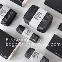 China Custom Travel Organizer Cosmetic Ziiper Black Tyvek Paper Bag,Factory Price Tyvek Cosmetic Bag Custom Tyvek Paper Pouch for sale