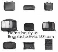 China Custom Travel Organizer Cosmetic Ziiper Black Tyvek Paper Bag,Factory Price Tyvek Cosmetic Bag Custom Tyvek Paper Pouch for sale