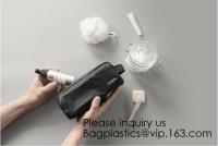 China Tyvek Paper Zipper Clear Eco Friendly Makeup Bag Cosmetic Bag Outdoor,Zipper Tyvek Paper Make up Travel Cosmetic Bag For for sale