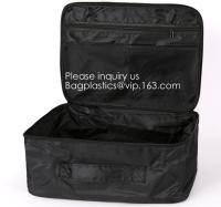 China PU Cosmetic Bag Custom Canvas Luxury Makeup Cosmetic Bag Polyester Makeup Bag,Metal Zipper Blank Canvas Cotton Makeup Co for sale