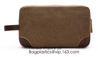 China Customized luxury canvas Korean makeup pouch travel cosmetic bag,Promotional Eco friendly Cotton Canvas Zipper Makeup Co for sale