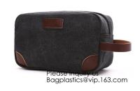 China Customized luxury canvas Korean makeup pouch travel cosmetic bag,Promotional Eco friendly Cotton Canvas Zipper Makeup Co for sale