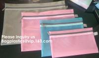 China A4 Office File Folder Zip Lock Mesh Color Package Clear PVC Document Bag,File Folder Mesh Document Bag Clear Bag Button for sale