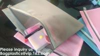 China Official Stationary File Mesh Bag with Zipper Lock PVC Document Bag in Waterproof Packaging Bags,BAGEASE, BAGPLASTICS for sale