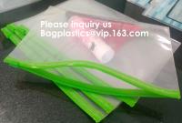 China Resealable Clear Reclosable Stand Up Pouches Plastic Seal Zip Lock Bags Poly Bag,gridding document zip bag with metal ho for sale