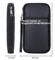 China OEM custom luxury travel money passport safe zipper storage pouch fireproof document bag Pouch Money Fiberglass Fire Saf for sale