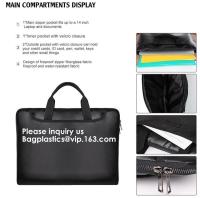 China Laptop Computer Bag, Laptop Tote Bag for Women Waterproof Business Bags,Fiberglass Waterproof Zip Lock Pouch Zipper pack for sale