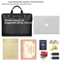 China Laptop Computer Bag, Laptop Tote Bag for Women Waterproof Business Bags,Fiberglass Waterproof Zip Lock Pouch Zipper pack for sale