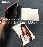 China Canvas Pencil Bag Factory Student Creative Canvas Stationery Bag Korean Version Girls'Large Capacity Multilayer Pencil B for sale