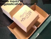 China Kraft Paper Burger Box Corrugated Hamburg Box,Burger French Fries  Packaging Hotdog Kraft Box,Cardboard Paper Double pac for sale