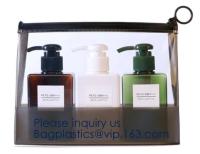 China China Manufacturer Wholesale Transparent Beautiful Clear Eva Cosmetic Bag,Travel Bag With Double Zip Design, Bagease for sale