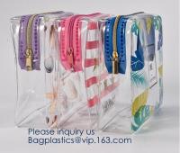China Toiletry Bag Cosmetic Bag Promotion Gift Bag for Travel,Eco-friendly Soft Plastic Frosted Cosmetic EVA Zipper Bags for sale