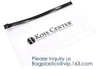 China Biodegradable Clear EVA Plastic Zipper Bag/ Cosmetic Packaging Bag,Travelling eco eva Beauty Cosmetic Bag, BAGEASE PACK for sale