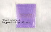 China Wholesale PVC Plastic Zipper Bubble Cosmetic Bag With Custom Logo,Holographic k Bubble Bag For Cosmetic/Hologram B for sale
