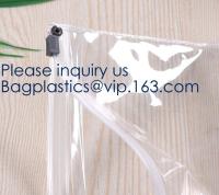 China Custom Logo Zip Lock Transparent PVC EVA Cosmetic Bag,Reusable EVA swimwear bag with k in various colors, bagease for sale