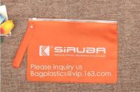 China Eco-Friendly Transparent Soft EVA Plastic Cosmetic Packaging Bags With Zipper Top,EVA Plastic Durable Cosmetic Bagease for sale