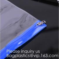 China PVC EVA Plastic Pouches for Hanging Products Clear Make Up Brush Cleaner Cosmetic Bags Beauty EVA PVC Cosmetic Pouch For for sale