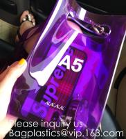 China Custom Clear Transparent Holographic Iridescent Ladies Vinyl Tpu Shopper Women Shopping Tote Bag Garment Bags,Storange for sale