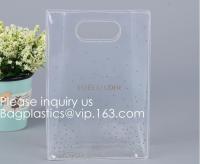 China Stadium Approved Environmentally New Clear Tote PVC Shoulder Transparent Shopping Bag,Recycled Clear Pvc Shopping Tote B for sale