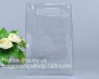 China Stadium Approved Environmentally New Clear Tote PVC Shoulder Transparent Shopping Bag,Recycled Clear Pvc Shopping Tote B for sale