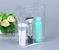 China Stadium Approved Environmentally New Clear Tote PVC Shoulder Transparent Shopping Bag,Recycled Clear Pvc Shopping Tote B for sale