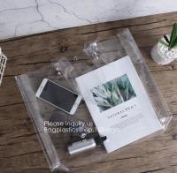 China Eco-Friendly, OEM, Promotional, Shopping, Cosmetic Travelling Bag,Plastic PVC Shopping Tote Bag fashion large capacity w for sale