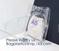China Cheap Promotional Ecofriendly Reusable Clear Pvc Mesh Tote Reusable Shopping Bag,Shoulder Transparent Shopping Bag pack for sale