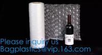 China OEM/ODM China Plastic Bubble Cushion Wrap Air Bubble Film Packaging For Protective Air Column Pillow Air Cushion, bageas for sale