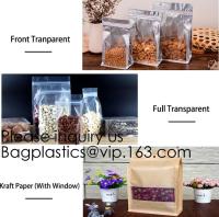 China Printed Custom Plastic Green Tea Bag, Flat Bottom Metalized Skinny Tea Packing Pouches Metalized Zipper Pouches Stand Up for sale