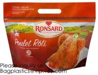 China Kraft-Paper-Roast-Chicken-Bag Roast Chicken Food Package Food Packing Bag Custom Food Packing,Hot Deli Bag Chicken Stand for sale