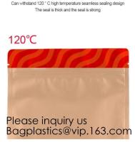 China Aluminum Foil Medicine Weed Seeds Packaging bag with Zip Lock,Barrier Stand up Plastic Food Packaging Bag Retort Pouch f for sale