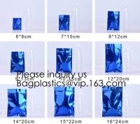 China Top zip plastic bag food packaging/ 3 side seal zipper bag/ stand up pouch k bag for meat,pork,beef,sea food pack for sale