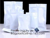China Top zip plastic bag food packaging/ 3 side seal zipper bag/ stand up pouch k bag for meat,pork,beef,sea food pack for sale