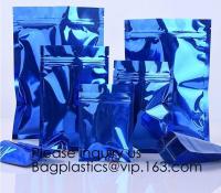 China Top zip plastic bag food packaging/ 3 side seal zipper bag/ stand up pouch k bag for meat,pork,beef,sea food pack for sale