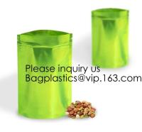 China Heat Seal Flat Pocket Mylar Foil Open Top Packaging Bags Coffee Tea Food Storage Aluminum Foil Vacuum Pouch Bag  bagease for sale