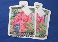 China Custom Printed Mason Jar Stand Up Zip Lock Pouch Snack Food Packaging Bag,PE Storge Bag Kitchen Refrigerator Food Sealed for sale