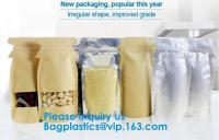 China Customized Printing Laminated Material Food Grade Packaging Aluminum Foil Food Packing Bags With Zip Lock bagease, pack for sale