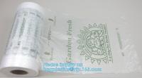 China Supermarket Shopping Fresh Fruit Vegetable Packaging Plastic Bag On Roll Polythene Bags, Ldpe Bags, Hdpe Bags, Food Serv for sale