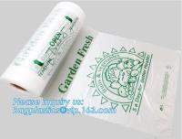 China Supermarket Shopping Fresh Fruit Vegetable Packaging Plastic Bag On Roll Polythene Bags, Ldpe Bags, Hdpe Bags, Food Serv for sale