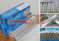 China Household Aluminum Foil Rolls Packed Corrugated Box With Plastic Tray Embossed Aluminum Foils, Parchment Paper, Cling Fi for sale