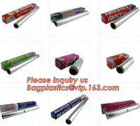China Eco Friendly Household 11micron Hamburger Wrapping Aluminium Foil Roll For Food Packaging Wrapping Foils, Embossed Alumi for sale