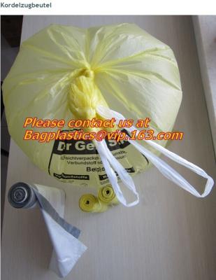 China Kordelzugbeutel, Beutel, Abfallsacke, Mullsacke, C-FOLD bags, Bathroom, Kitchen, Bedroom, Car and Office, bagease packag for sale