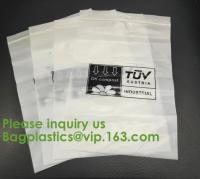 China PLA compostable Clear poly custom printed plastic k bags,APPAREL Dress k Bag,garment packaging bag, bagease for sale