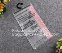 China Hanger Button Bag Hanger Zipper Bag Hanger k Bag Hanger Packaging Bag With Snap Button Waterproof Bag For Swimsuit for sale