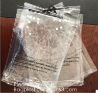 China Frosted k bag EVA PVC hanger bag for clothes,EVA frost drawstring bag, Frosted Plastic EVA Garment Packing Bag zip for sale