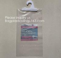 China Hair Extension Hanger Bags For Hair Extensions Hair Extension Bag Storaging Bag,snap closure plastic hook hanger bags for sale