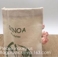 China Cotton Drawstring Bags, Reusable Muslin Bag Natural Cotton Bags with Drawstring Produce Bags Bulk Gift Bag Jewelry Pouch for sale