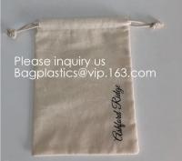 China Reinforced Stitching & Easy Closure Cotton Drawstring Pouches | Perfect for Party Favors & Gifts,Thank You Gifts promoti for sale