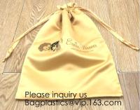 China Satin Gift Bag Drawstring Pouch Wedding Favors Bridal Shower Candy Jewelry BagsTravel, Wedding, Birthday, Housewarming a for sale