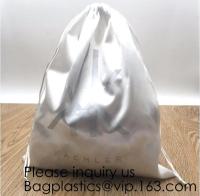 China Satin Gift Bag For Midi Wrap Dress,Elegant Purple Satin Pouch For Rings,Satin Drawstring Bag For Cosmetic, bagease pack for sale